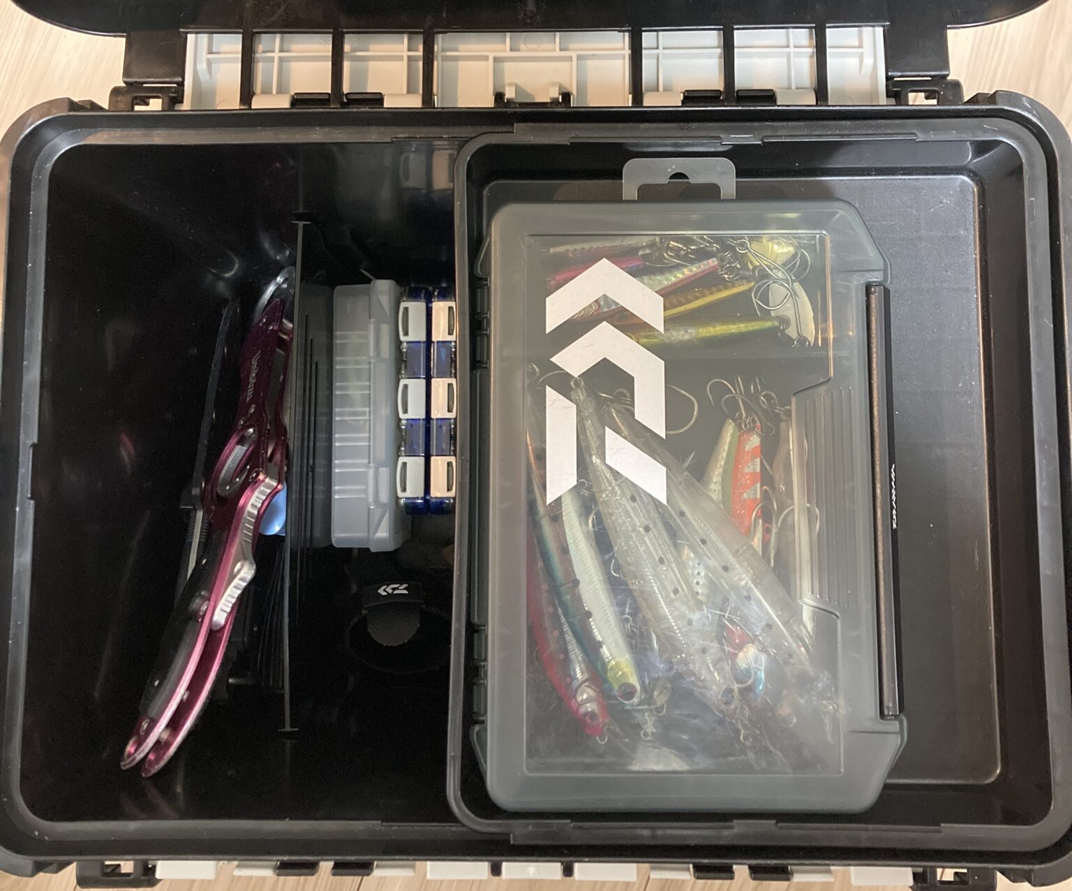 【インプレ】メイホウ バケットマウス BM-5000 3年使用のタックルボックス‼︎【カスタム可能】 | 磯釣りらいふろぐ